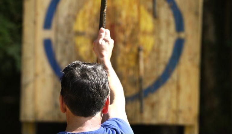 Hatchet Throwing - Amicalola Falls State Park & Lodge - Dawsonville, GA