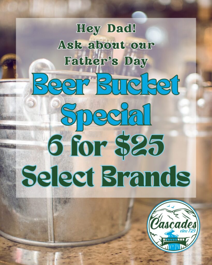 Father’s Day Beer Bucket Special - Amicalola Falls State Park & Lodge ...